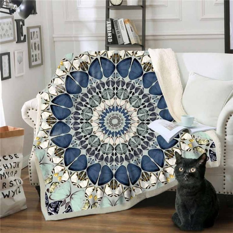 Plaid mandala | 5 modèles différents | Linge de lit